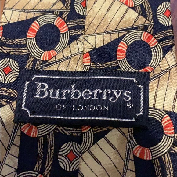 Burberry | Accessories | Burberrys Of London Sailboat Tie | Poshmark